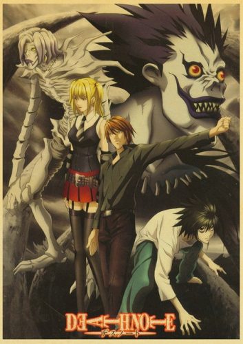 Death Note Posters Collection 2025 | Death Note Shop